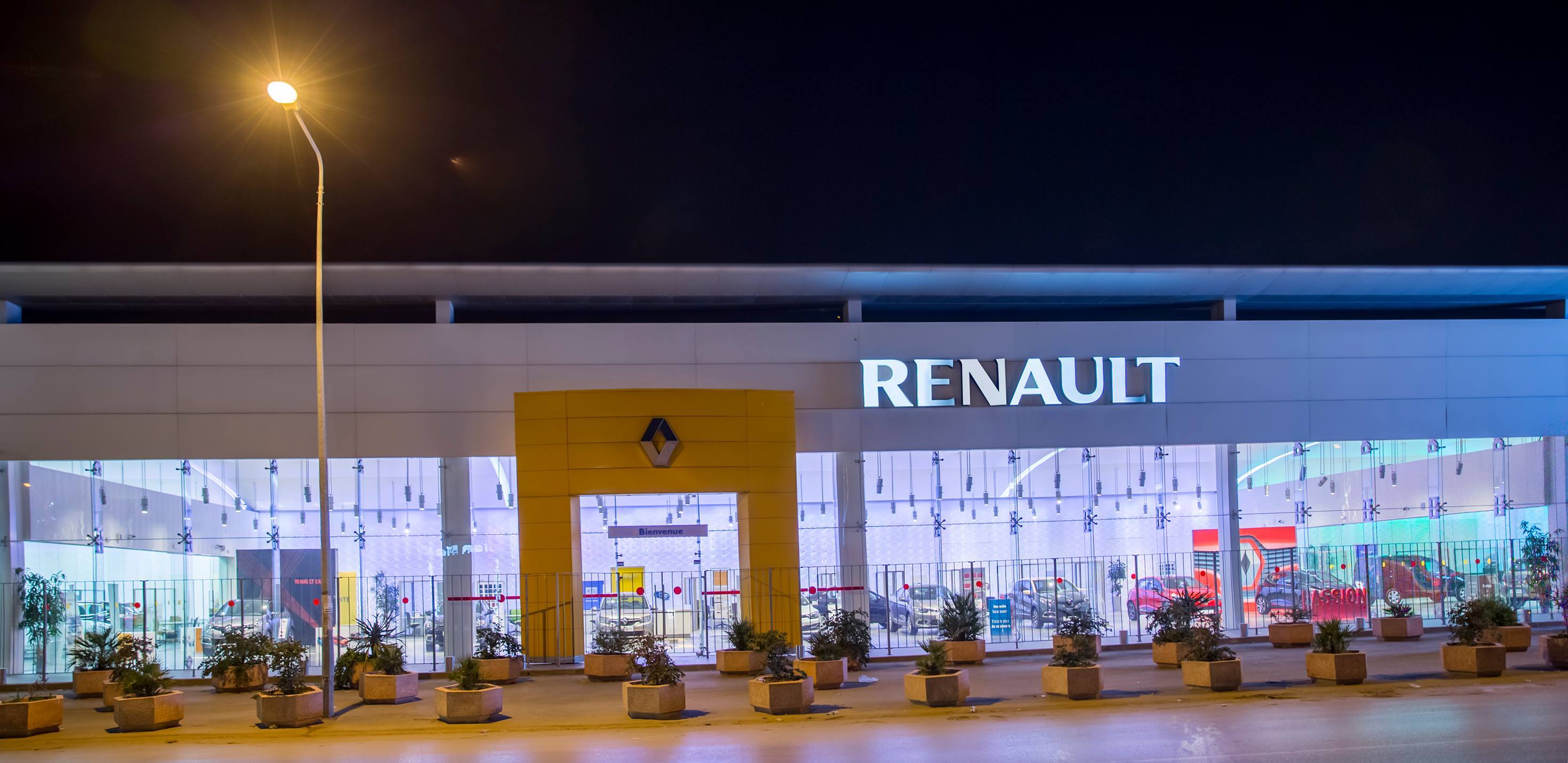 Renault showroom - Telec Tunisie