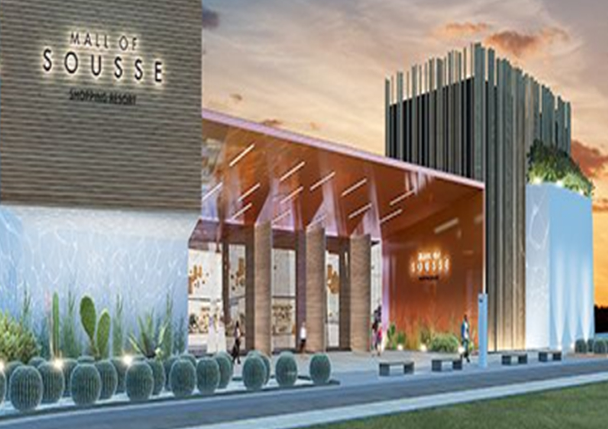 Construction de Mall de Sousse - Telec Tunisie